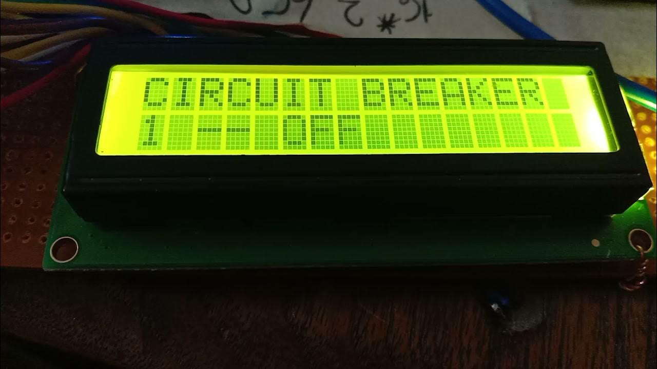 iot based circuit breaker monitoring and control - YouTube