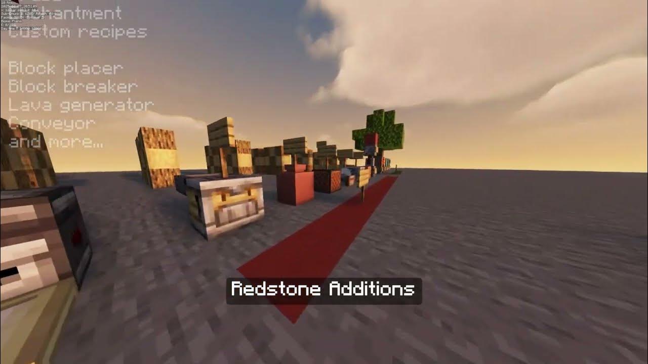 Redstone Additions Datapack - YouTube