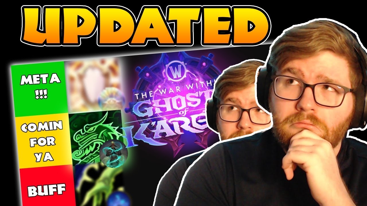 11.2 Healer M+ Tier List UPDATED - wk 2 EARLY PTR Version - TWW Season ...