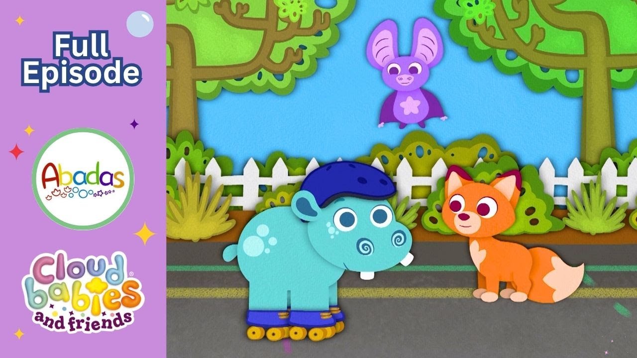 ROLLER SKATES 🛼 Abadas Educational Preschool Cartoons | Cloudbabies ...