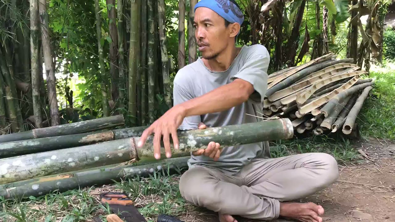 Splitting Bamboo - YouTube