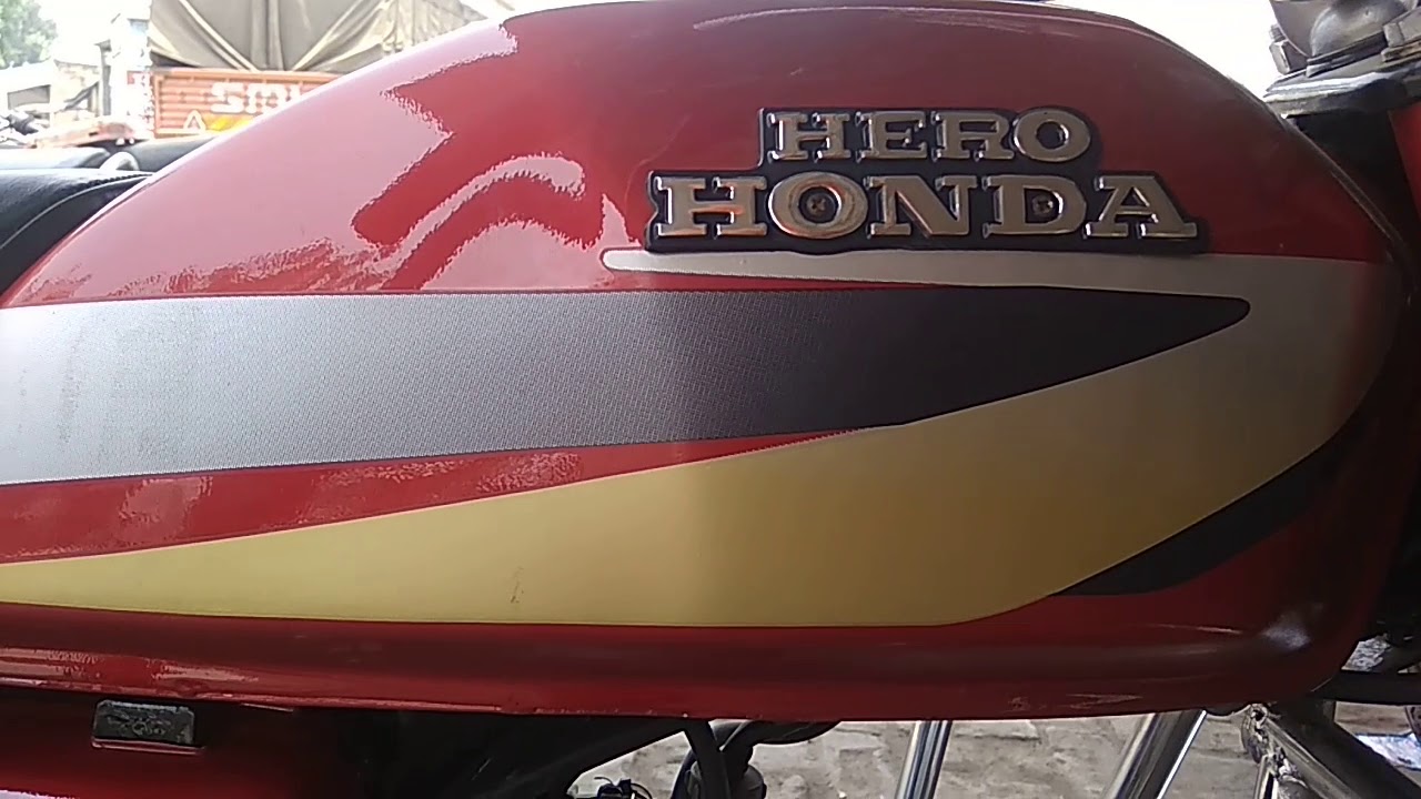 HERO HONDA CD100 BRAND NEW LOOK - YouTube