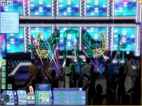 The Sims 3 Showtime: Vocal Legend sim concert - YouTube
