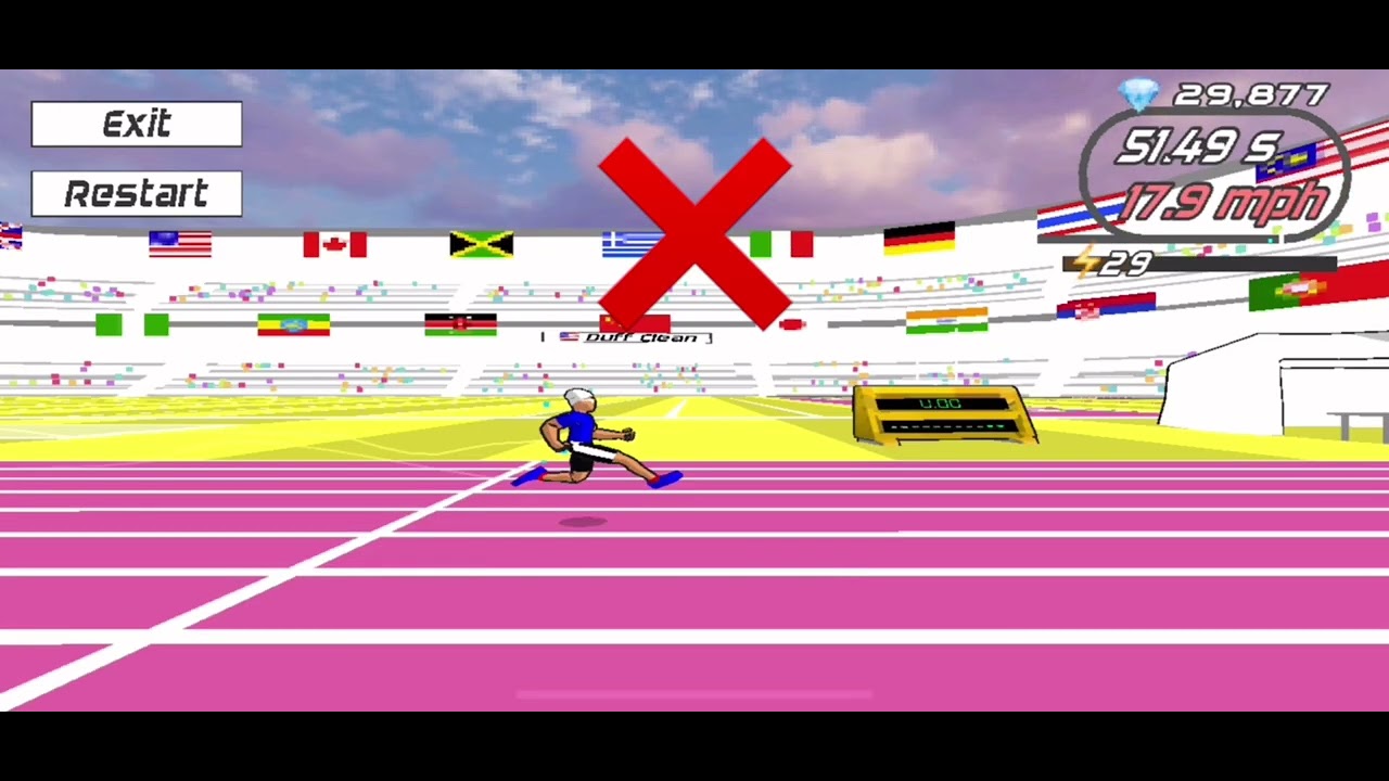How to run the 400m in speedstars - YouTube