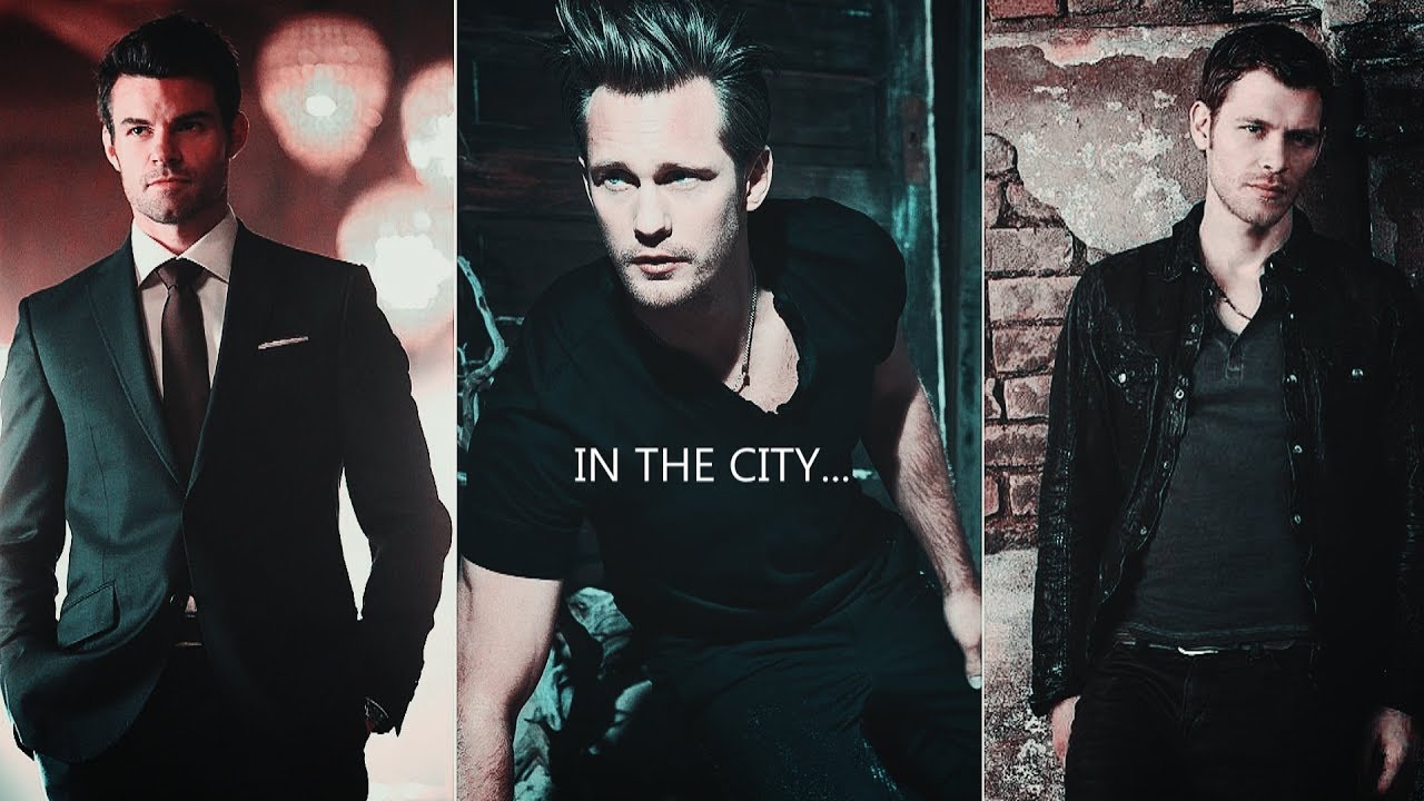 Eric Northman, Klaus, Elijah, Jasper - In the city - YouTube