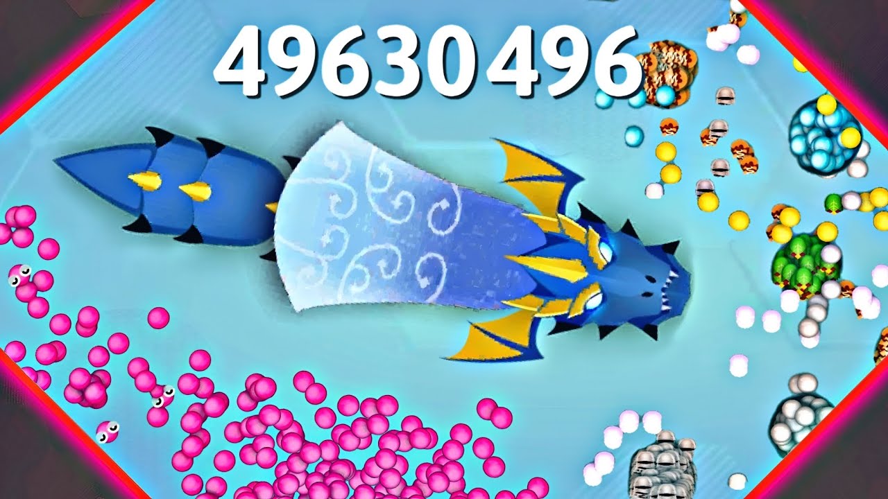 The Biggest Snake in this Map is dragon snake - Snake.io Game Snake .io ...