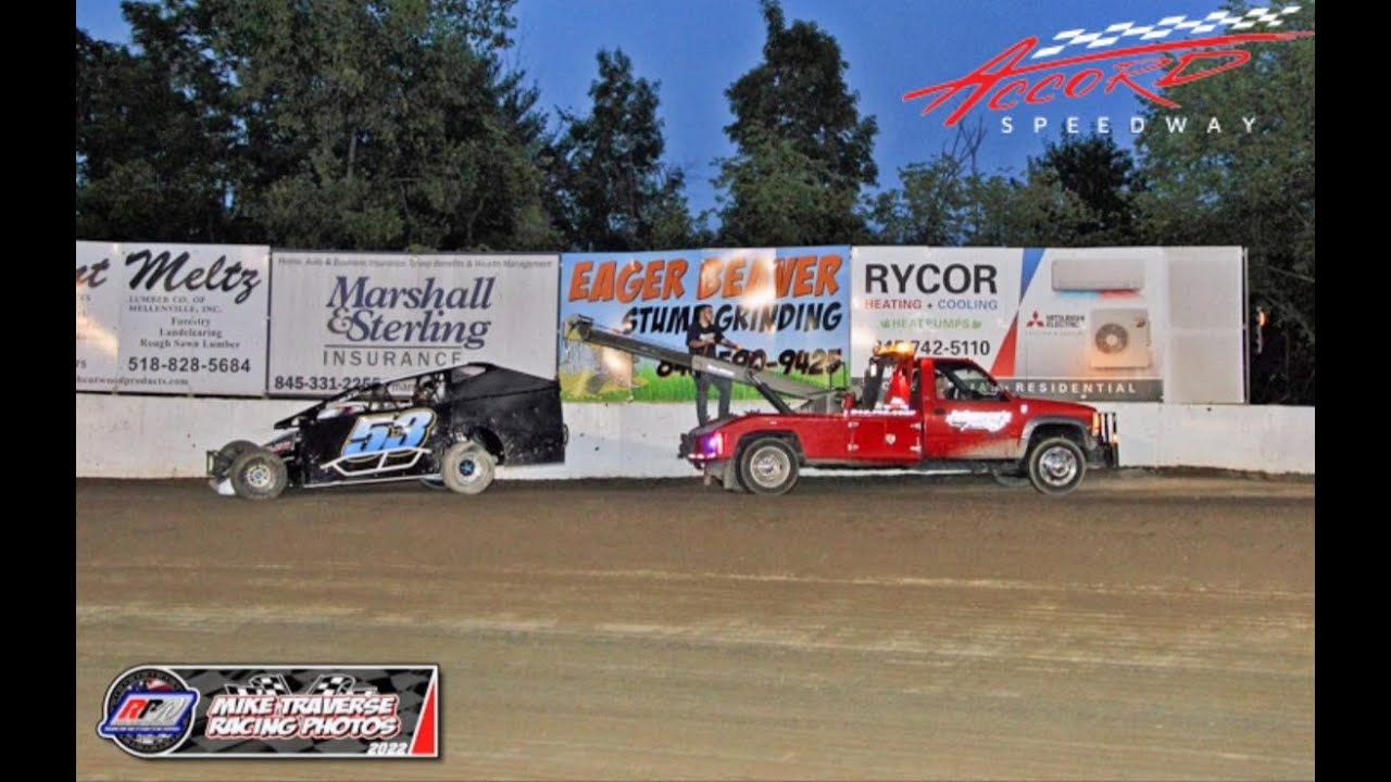 Towing At Accord Speedway On 7-15-22 Crazy Night With GoPro Footage ...