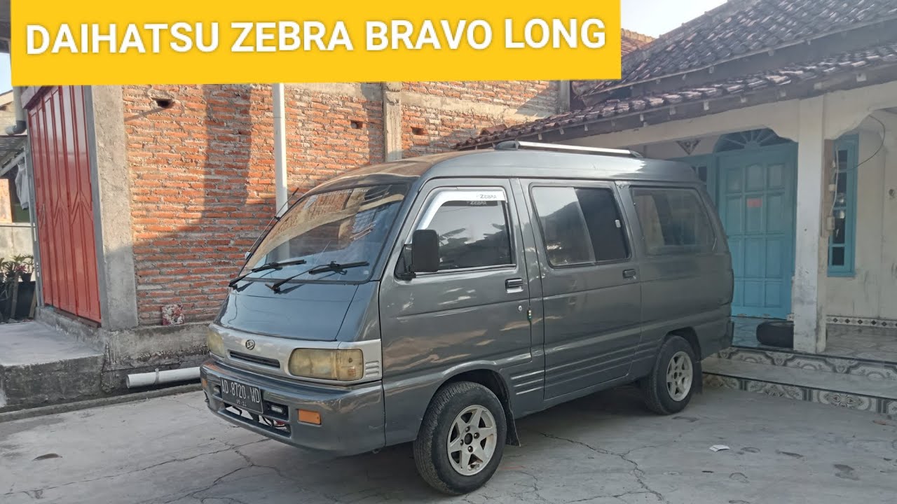 daihatsu zebra bravo long mobil keluarga sangat nyaman - YouTube