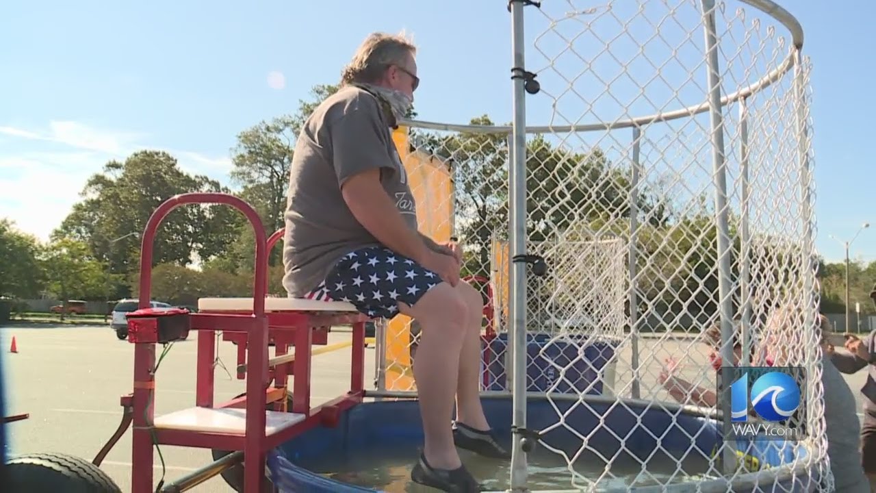 Dunk tank event raises money for Special Olympics athletes in Virginia ...