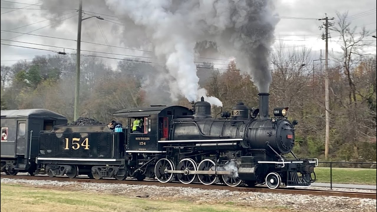 Southern 154 last days of service on the Rambler! - YouTube