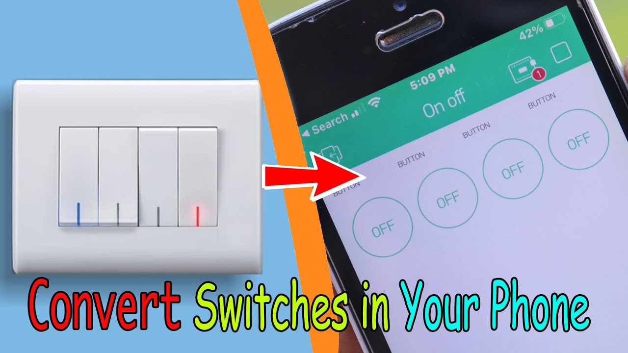 Control Your Home Switches by phone in just 4 minutes - YouTube