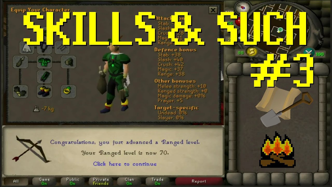 [OSRS] Skills & Such #3 [Mid-level/Zerk Progress] - YouTube