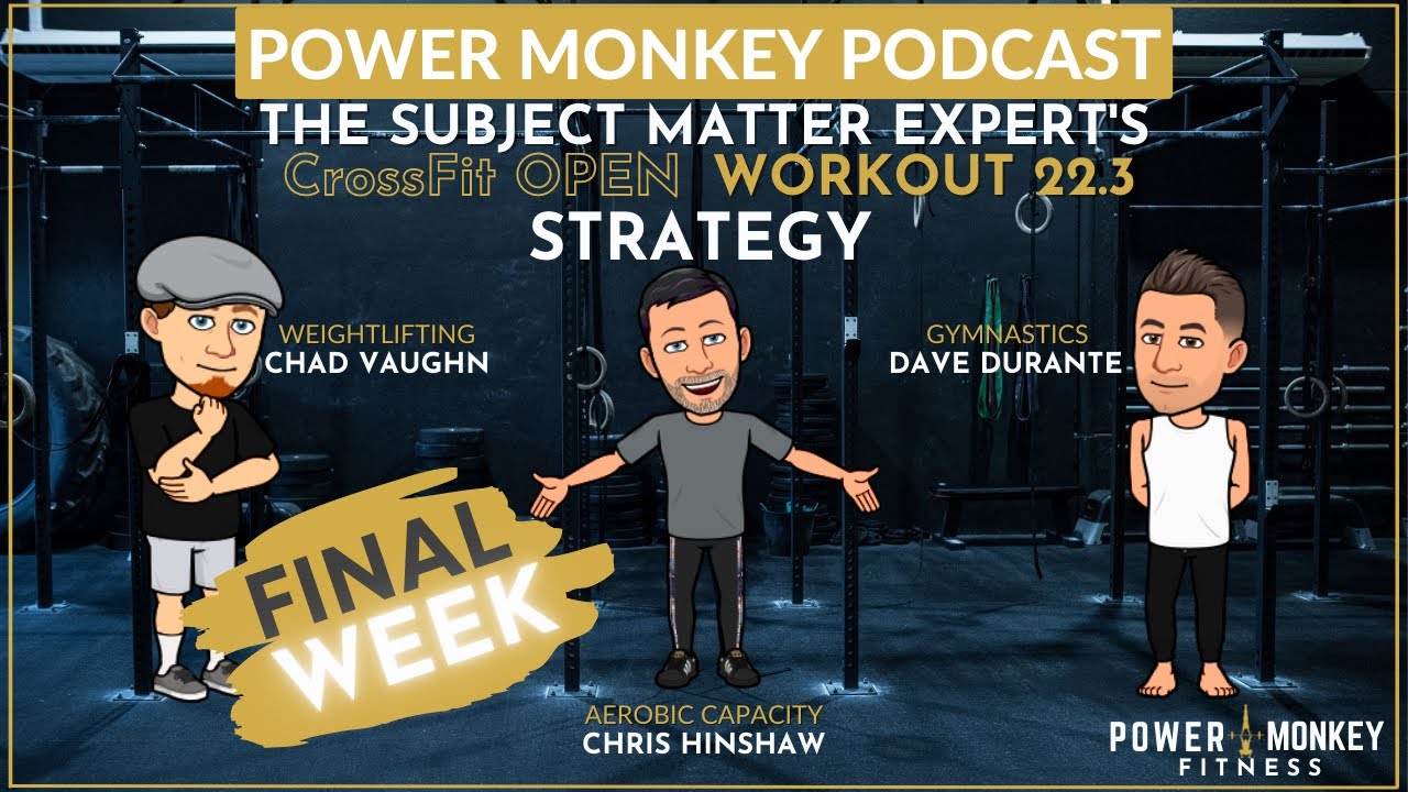 CrossFit Open Workout 22.3 Strategy, with Dave Durante, Chris Hinshaw ...