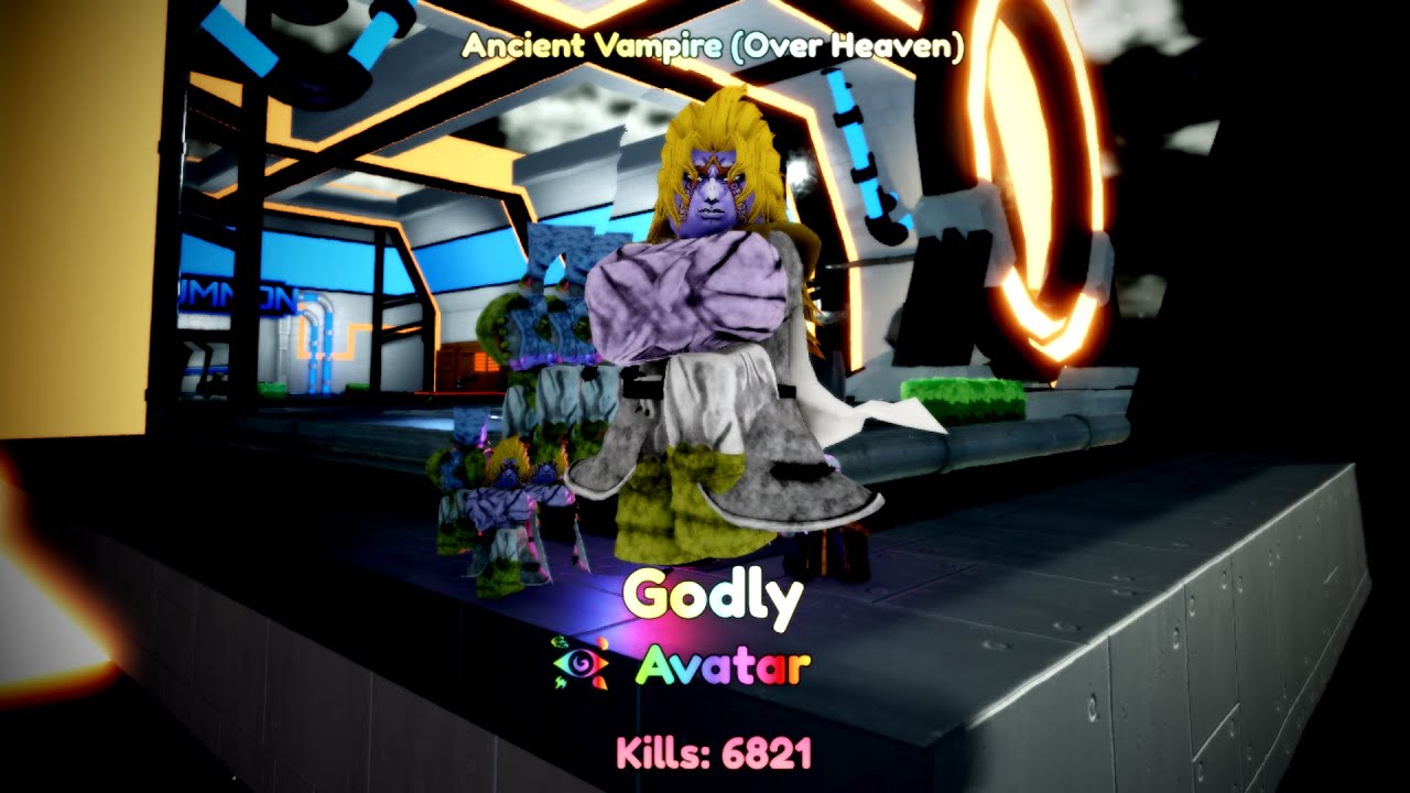 NEW Godly "Ancient Vampire (Over Heaven) Showcase + How To Use His Buff ...