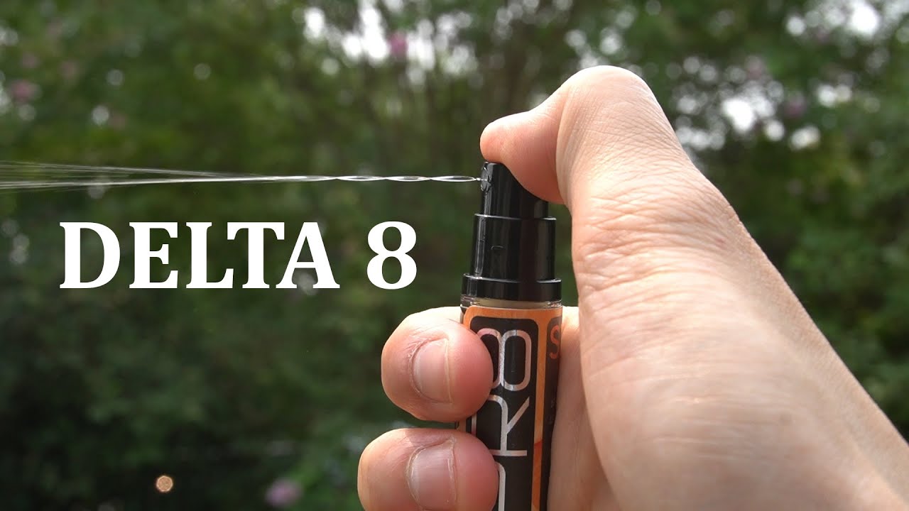 Trying a DELTA 8 Spray. - YouTube