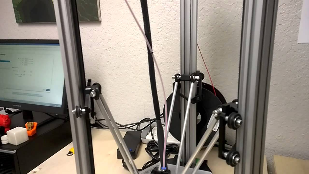 Investigating 3D Printing. A 3D printer, the DeltaMaker - YouTube