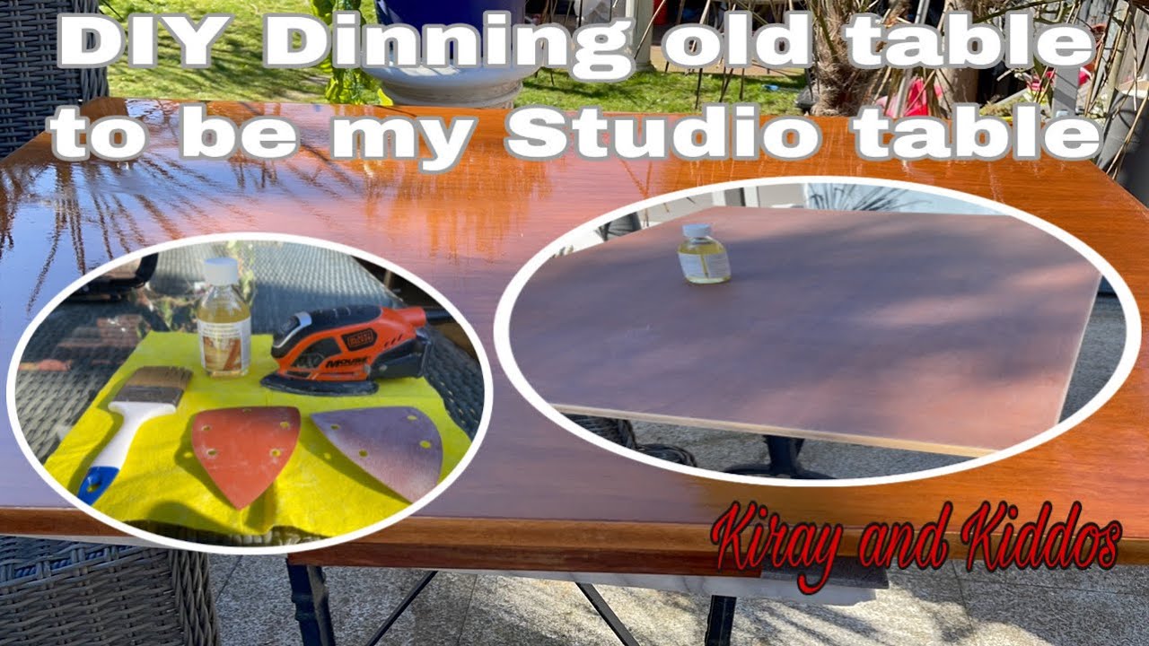 Vlog #114 DIY Studio table (PART 1) - YouTube