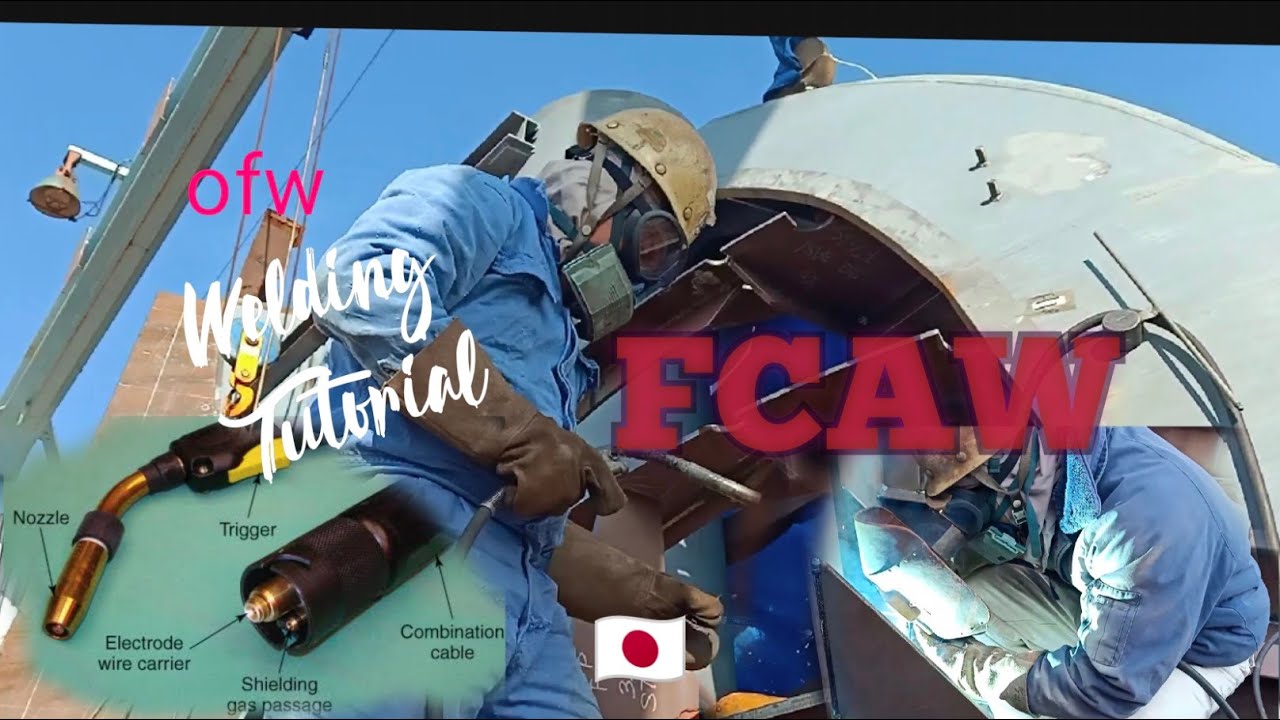 FCAW machine tutorial || Shipyard building - Japan || Pitoy's tv - YouTube