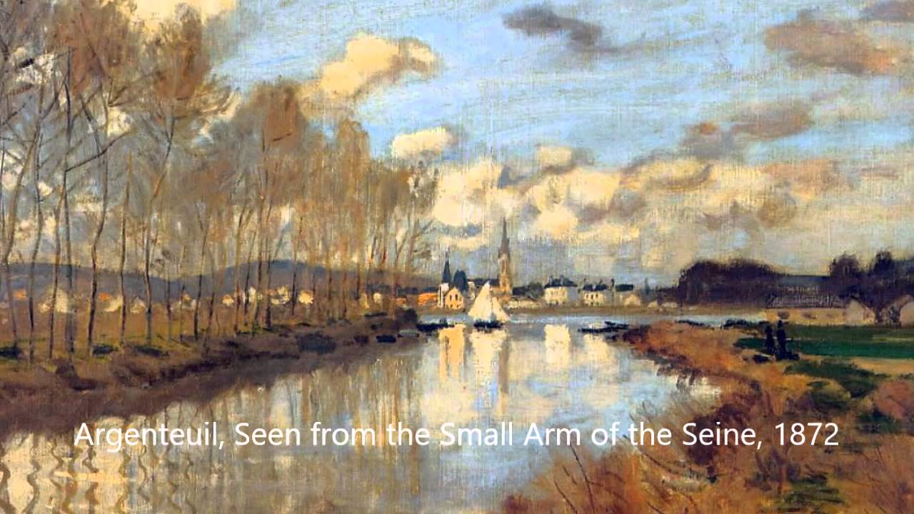 Beautiful paintings by Claude Monet - music by Kai Engel - YouTube