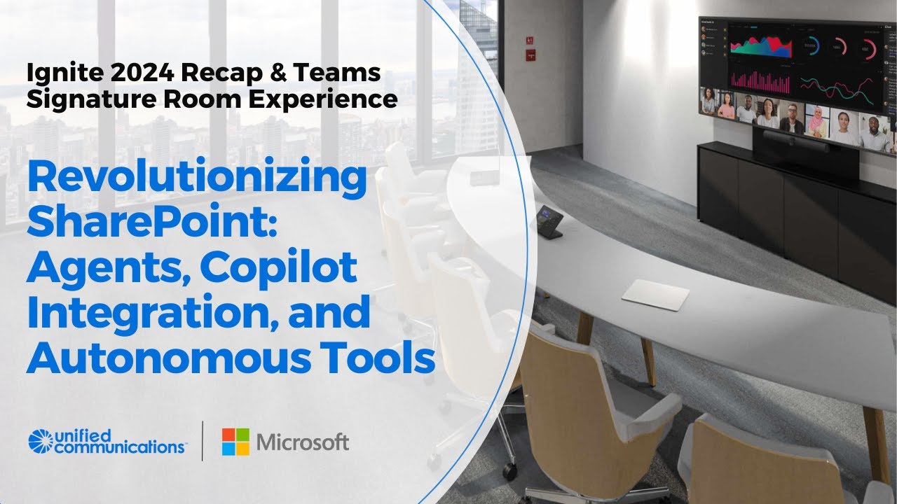 Revolutionizing SharePoint: Agents, Copilot Integration, and Autonomous Tools - YouTube