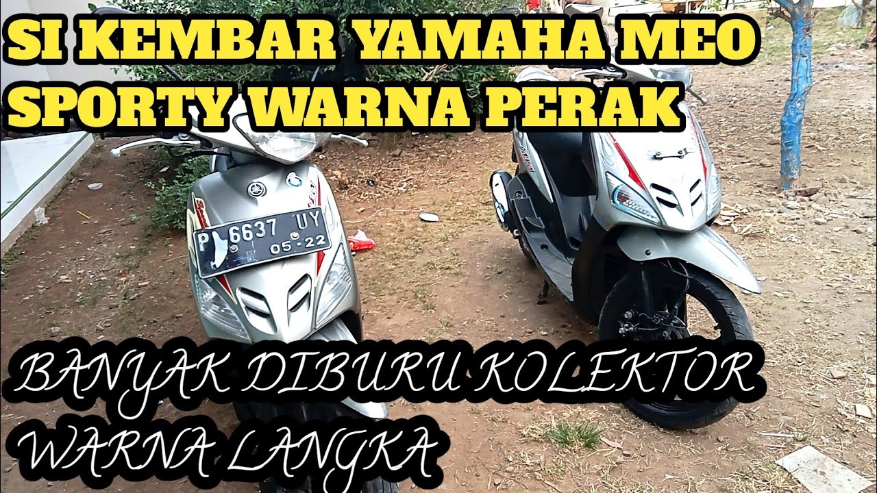 yamaha mio sporty yg saat ini banyak diburu kolektor warna perak,biru ...