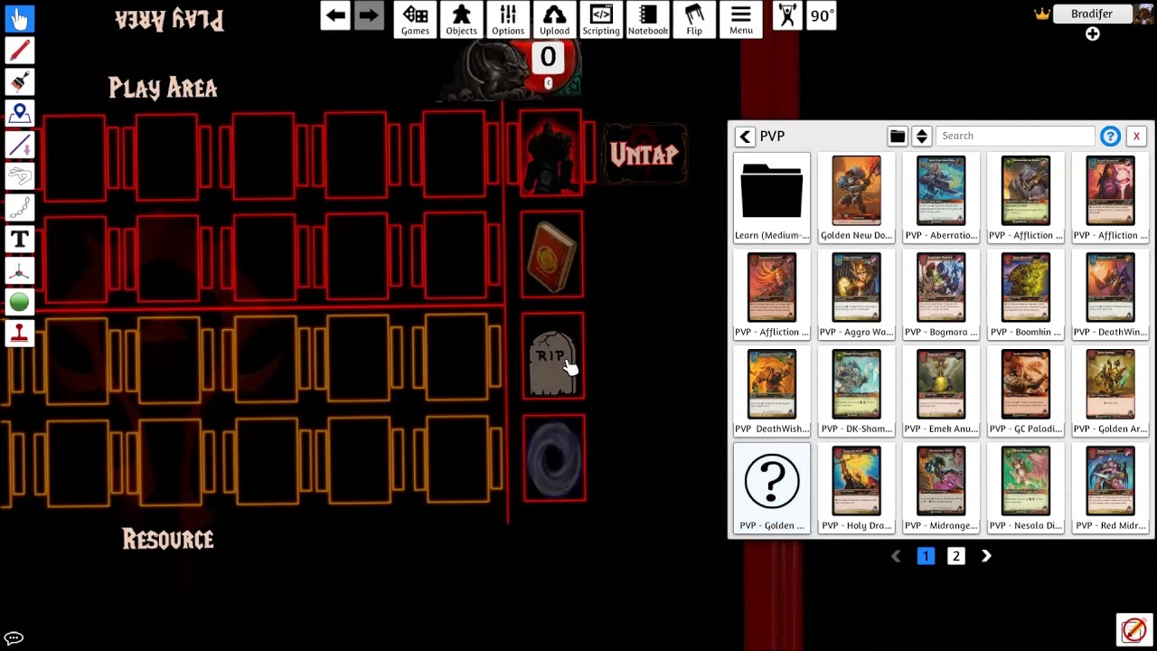 WoW TCG Decklist Import Tutorial (Long) for TTS (TableTop Simulator) - YouTube