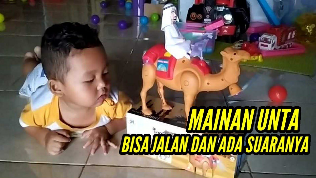 MAINAN BINATANG | UNTA BISA JALAN DAN ADA SUARANYA - YouTube