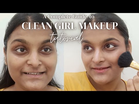 CLEAN GIRL MAKEUP TUTORIAL 💄🎀 | FOR BEGINNERS | HOW TO DO CLEAN GIRL ...