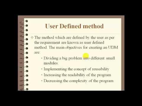 Method and its Types in Java in Pashto - YouTube