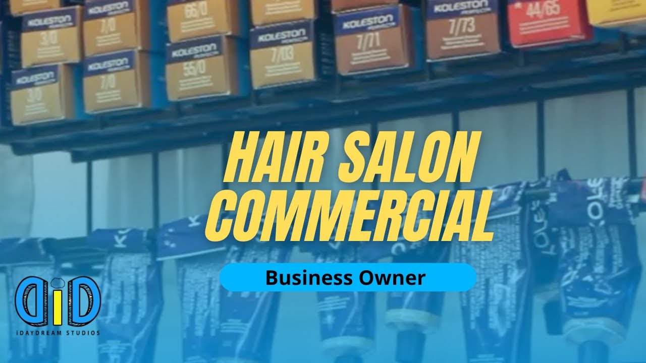 HAIR SALON COMMERCIAL SAMPLE - YouTube