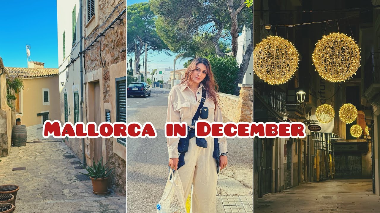 Guided tour of Mallorca in December | Personal Vlog 🐚🏝️🌊 #mallorca # ...