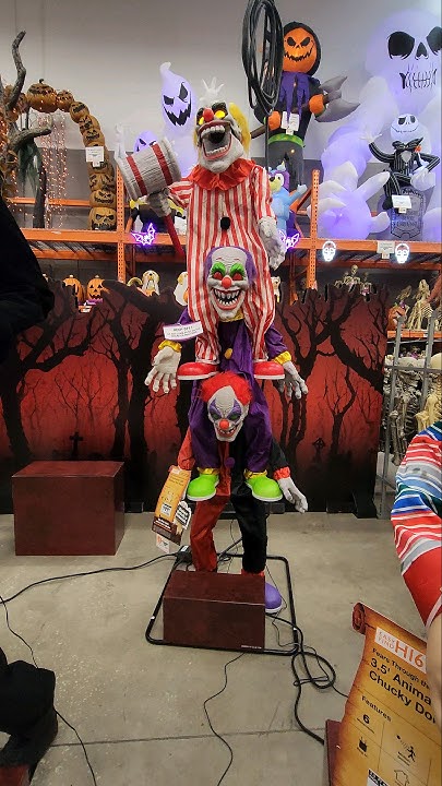 TRICKSTER TRIO STACK The Home Depot Halloween - YouTube