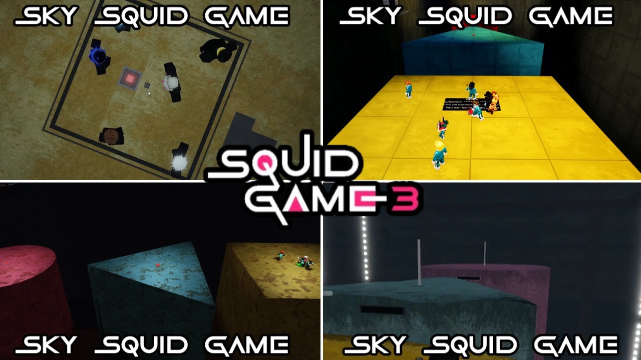 SQUID GAME 3 - Evolution of Sky Squid Game in ROBLOX - YouTube