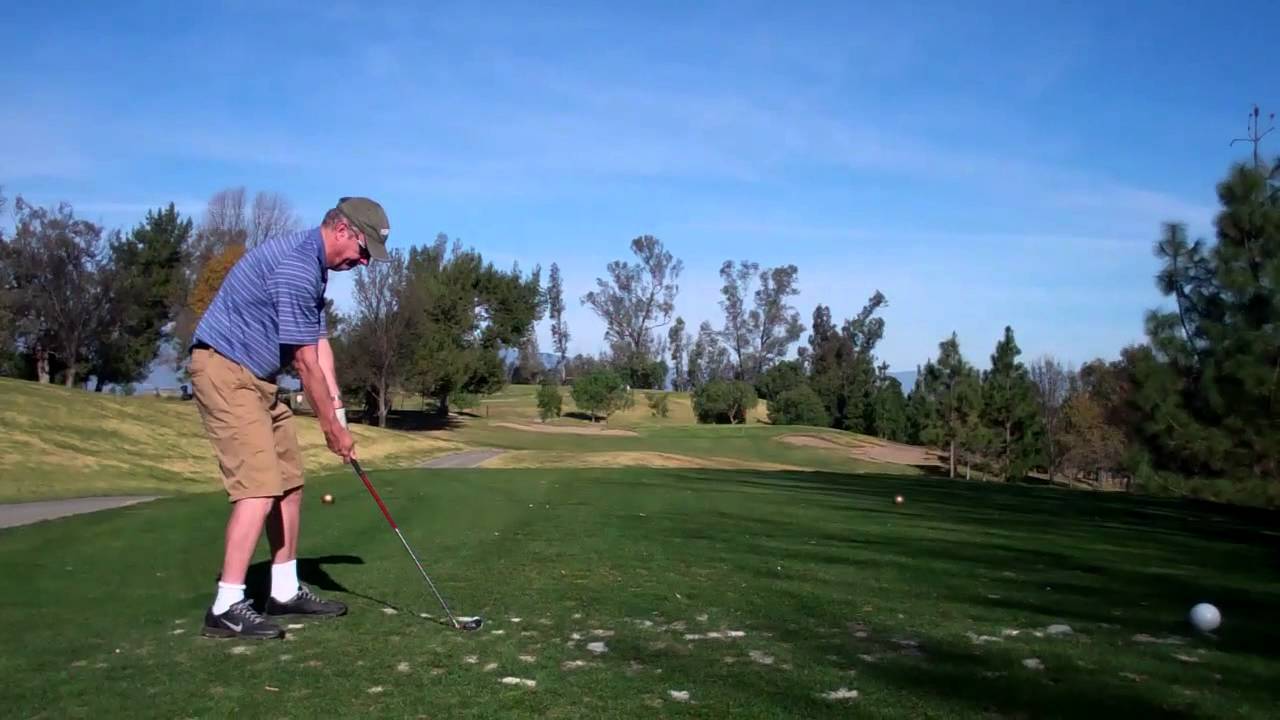 Steve Jaros and the Welborn's Tee Off on Hole #12 on the South Course ...