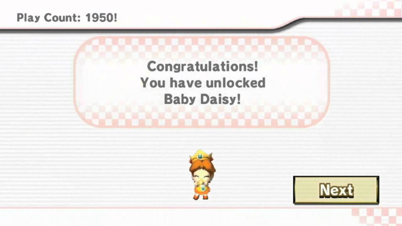 Baby Daisy dances to Super Mario World Special World Music! - YouTube