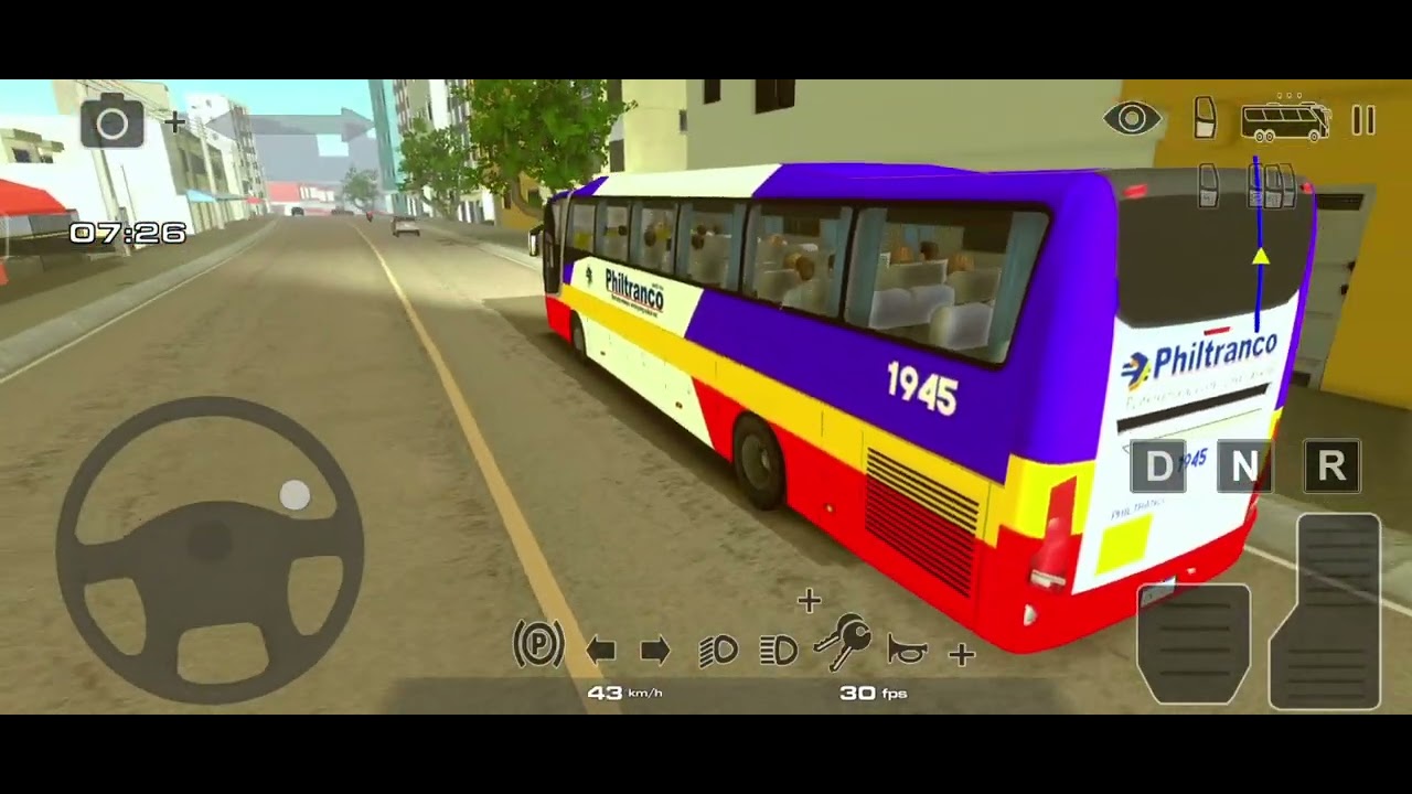PHILTRANCO bus skin in PROTON BUS SIMULATOR ROAD - YouTube