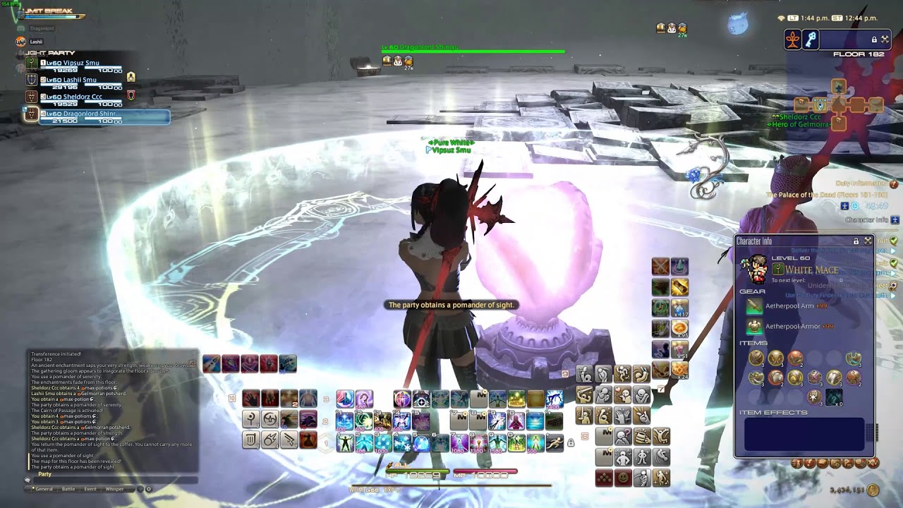 FFXIV POTD Floor 181 - 190 - YouTube