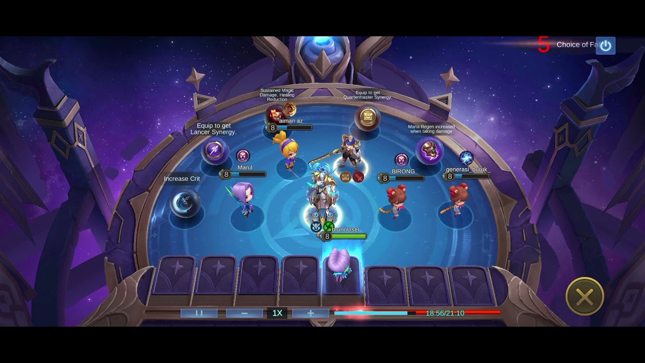 ling skill 2 synergy - mobile legend magic chess - YouTube