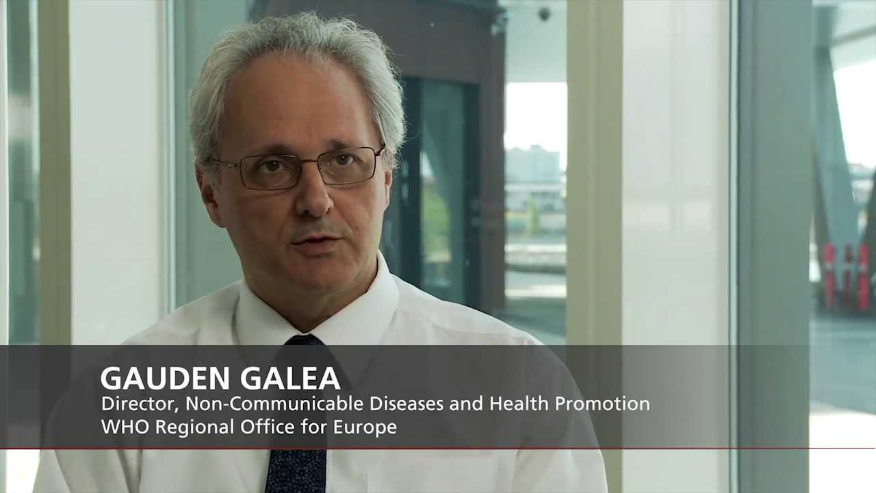 WHO EU Director of NCDs, Dr Gauden Galea interviewed by Sandro - YouTube