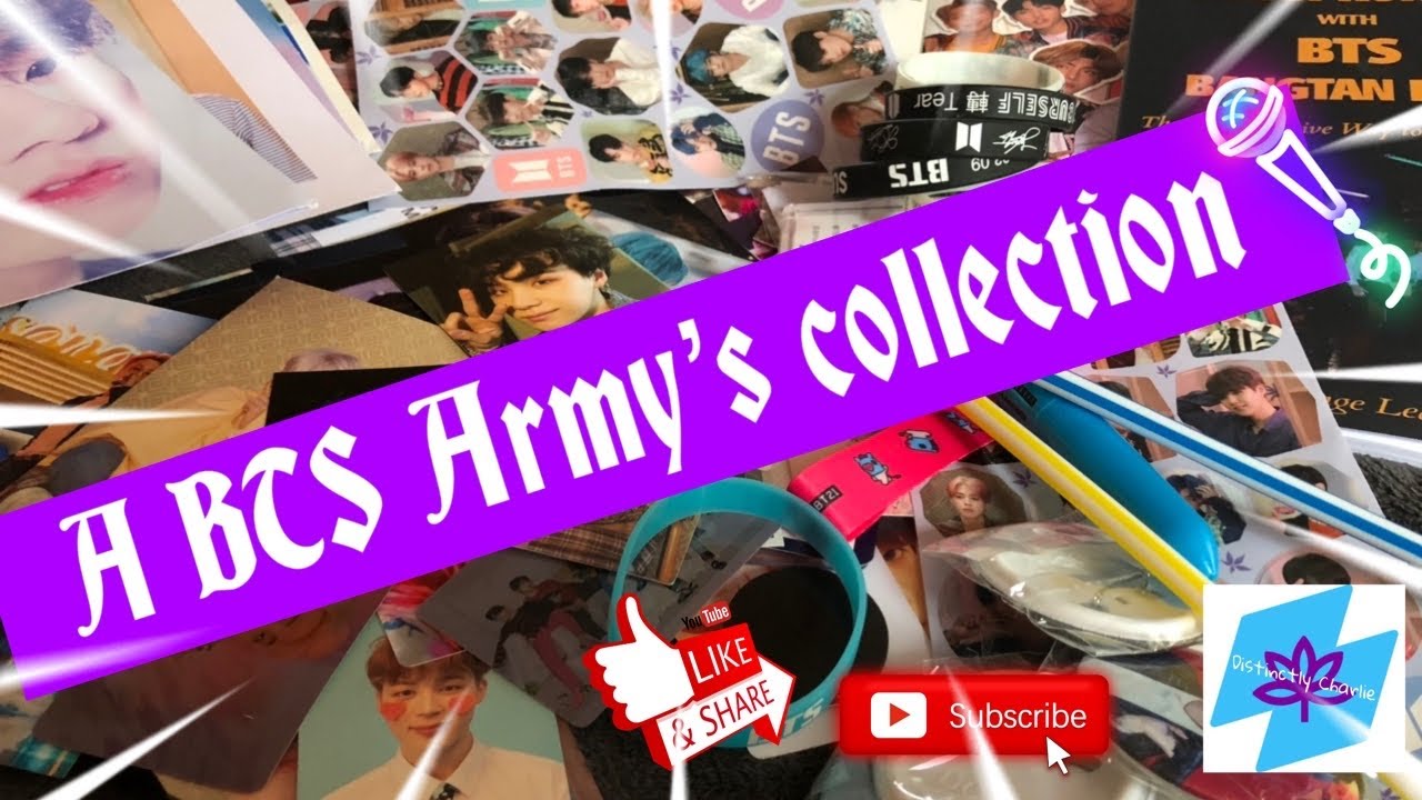 A BTS ARMY’S collection [BTS merch Collection-Kpop collection ]💜 - YouTube
