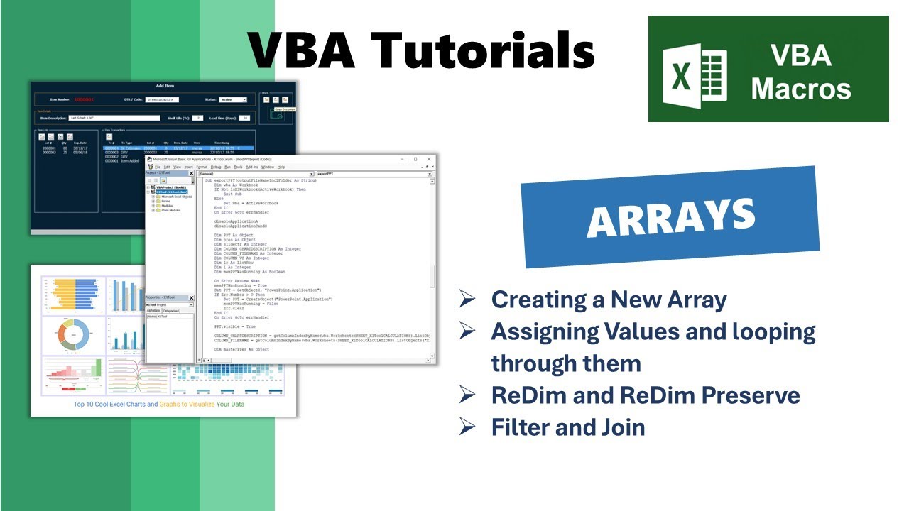 VBA Arrays ReDim And Preserve Join And Filter YouTube vba-arrays-redim-and-preserve-join-and-filter-youtube