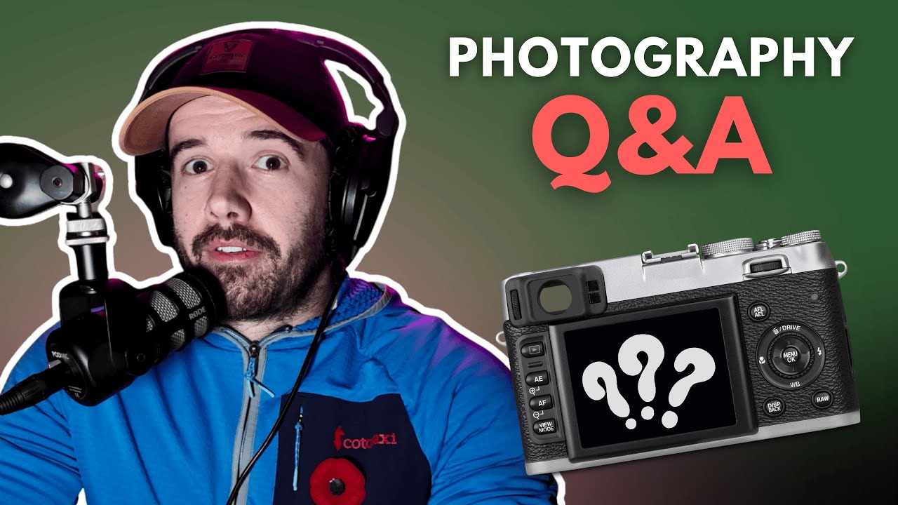 We Tackle Photography Questions Rapid Fire Style - YouTube