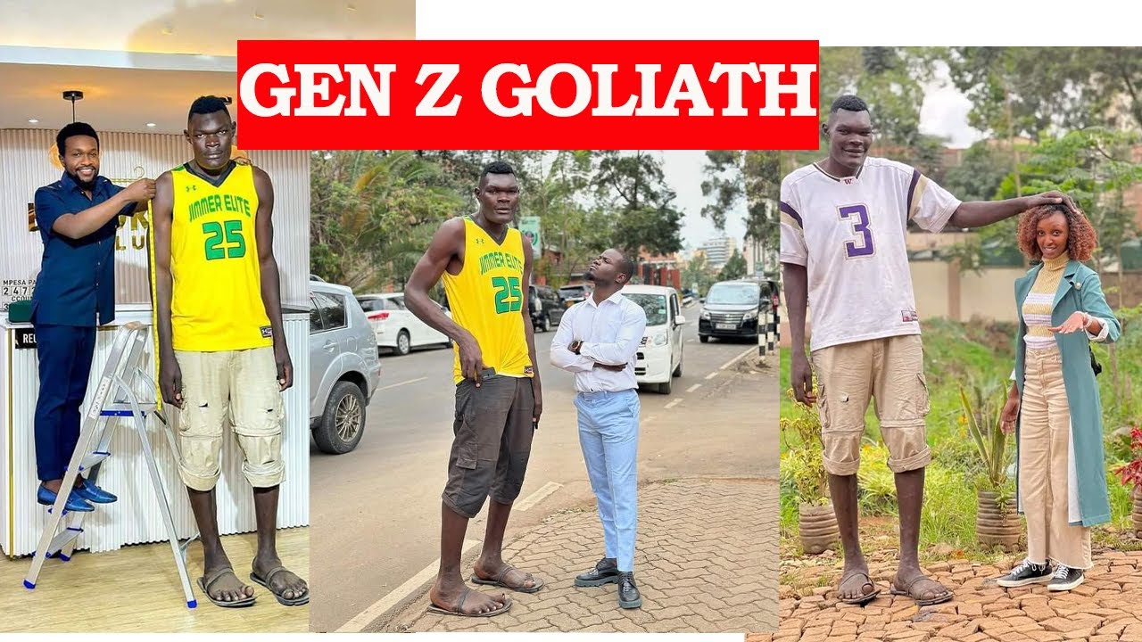 KENYAN 27 YEARS GEN Z GOLIATH/ TAKE 3KG OF UGALI/ NEVER WORN A PAIR OF ...