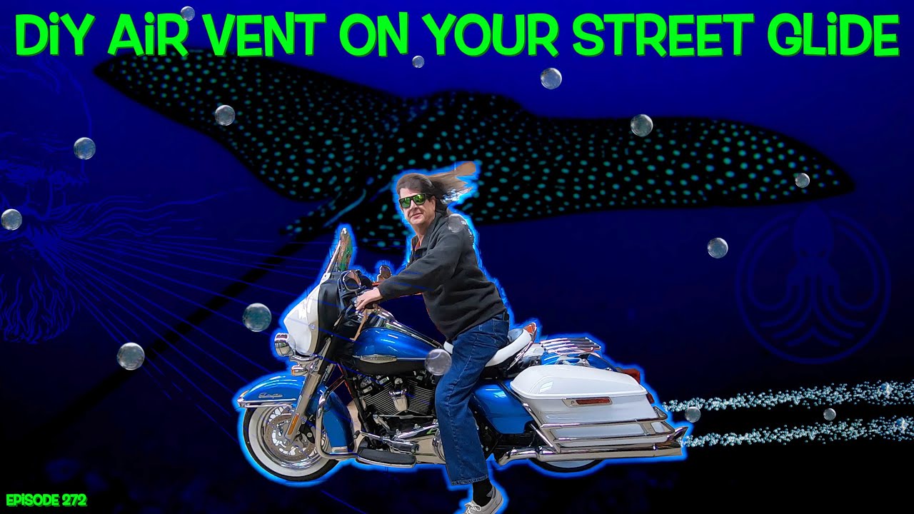 DIY Harley Street Glide Air Vent Install #29200003 - YouTube