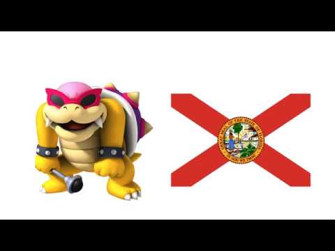 Mario & Sonic Characters and their favorite COUNTRIES/PLACES - YouTube
