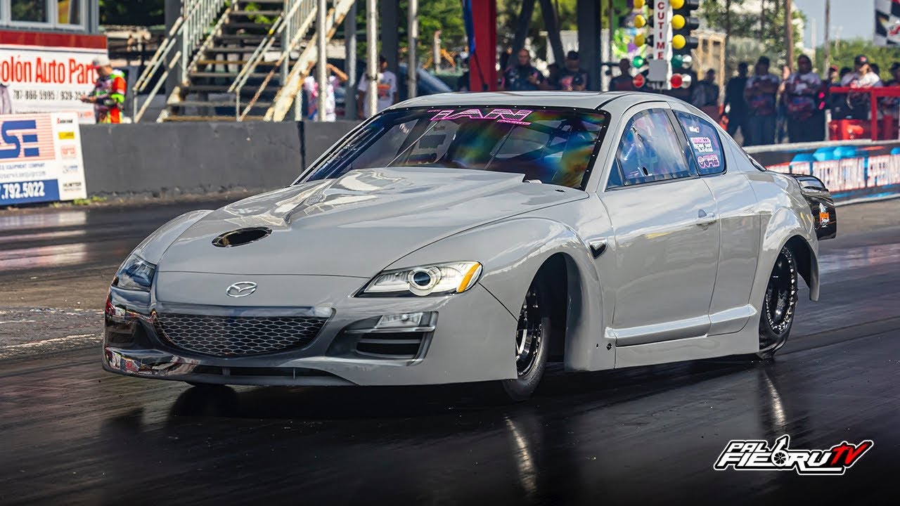 Ian Racing Mazda Rx8 con Goma Pequeña en los 6 segundos | Salinas ...