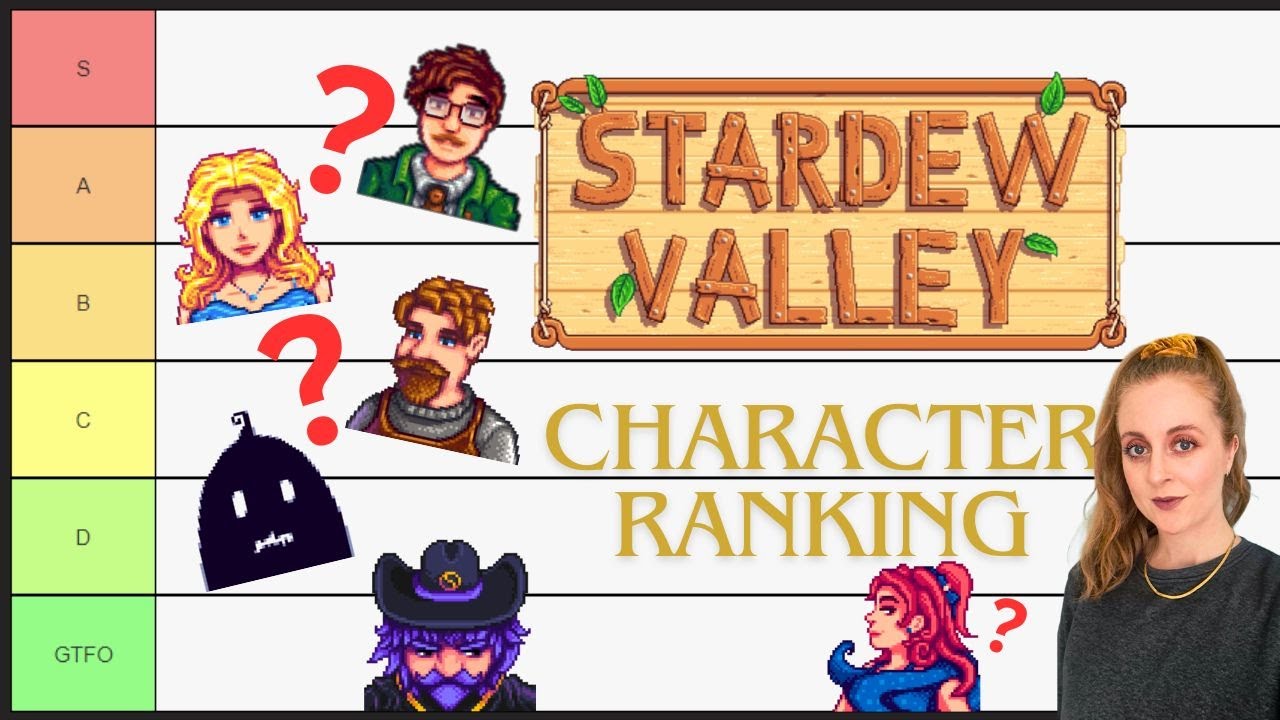 Ranking Every Stardew Valley Character *BRUTALLY HONEST* - YouTube