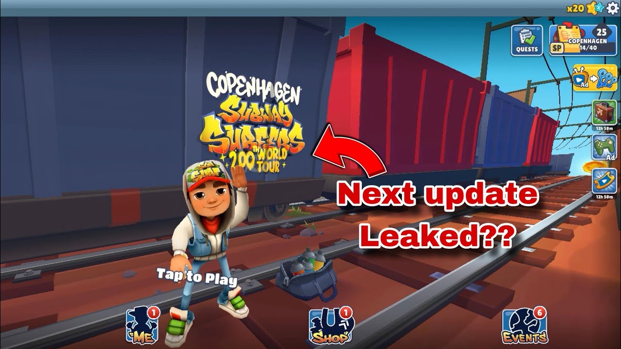 Subway Surfers Next Update 200th World Tour : Subway Surfers Next ...