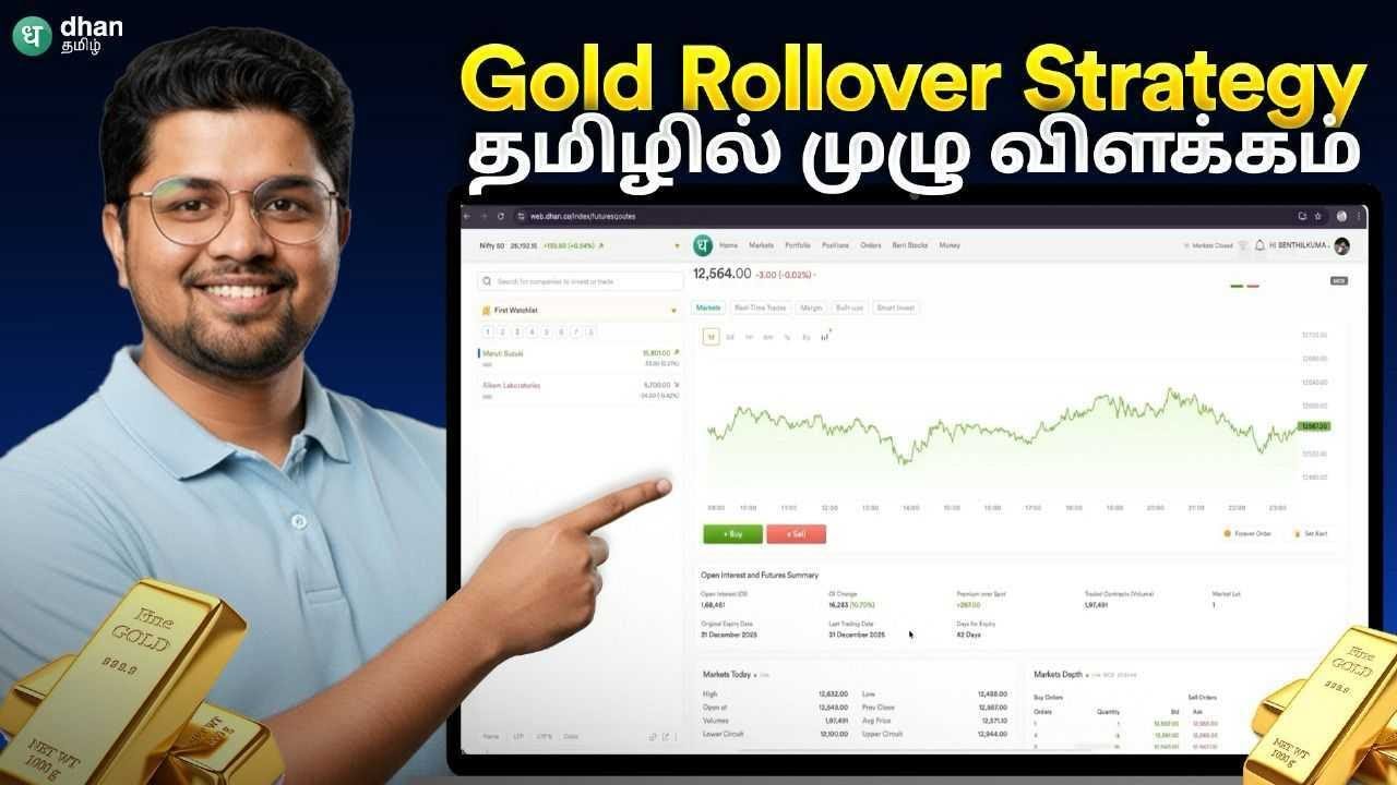 How to use Gold Rollover strategy? 1g and 10g Gold Trading ! தமிழில் ...