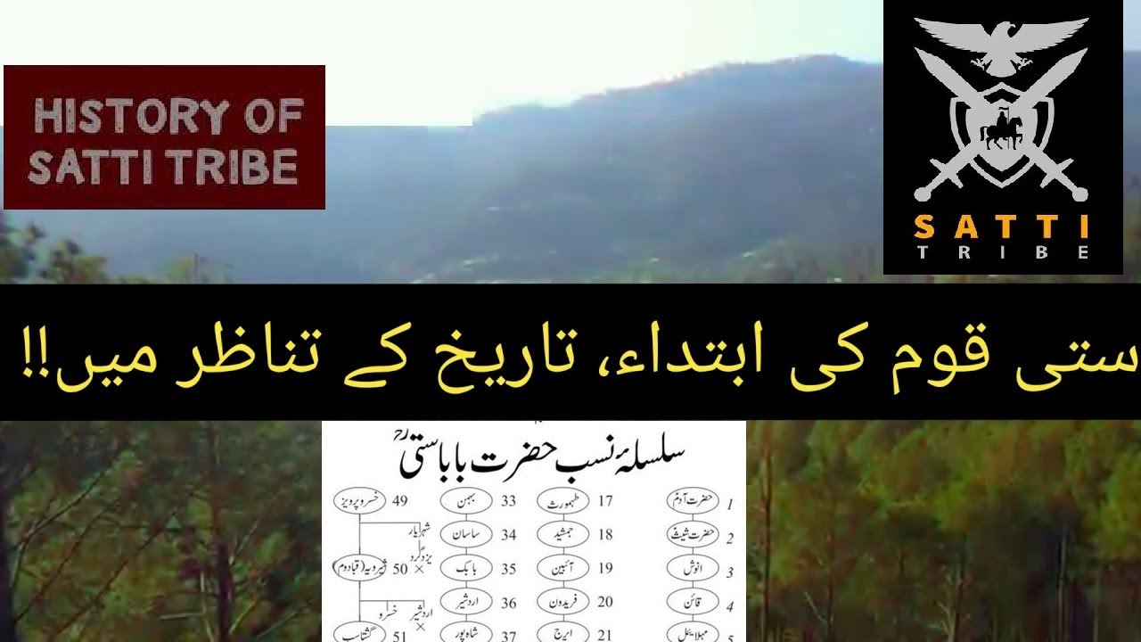 HISTORY OF SATTI TRIBE ستی-قوم - YouTube